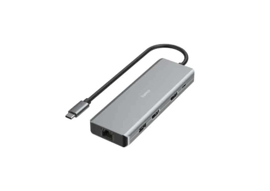 USB Hub 9 porta Hama/2 x HDMI/USB-A/USB-/ LAN/RJ-45