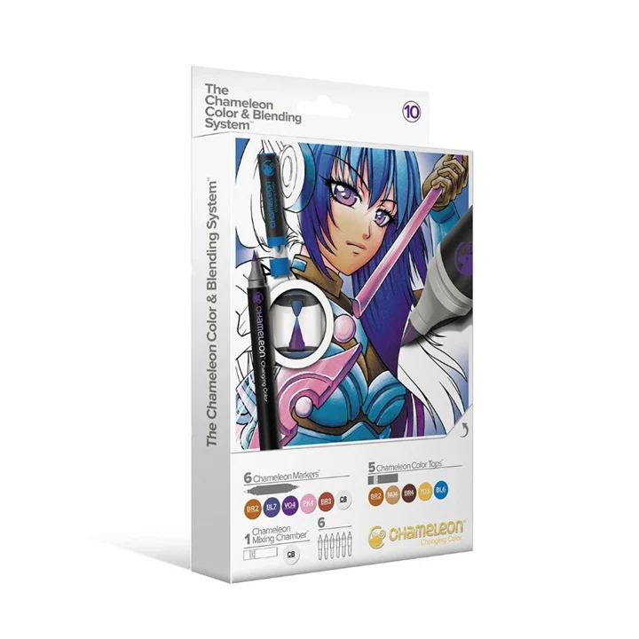 Flomasteri Chameleon Color & Blending System - set broj 10