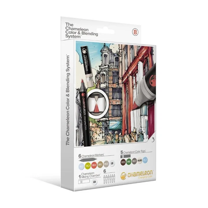 Flomasteri Chameleon Color & Blending System - set broj 8