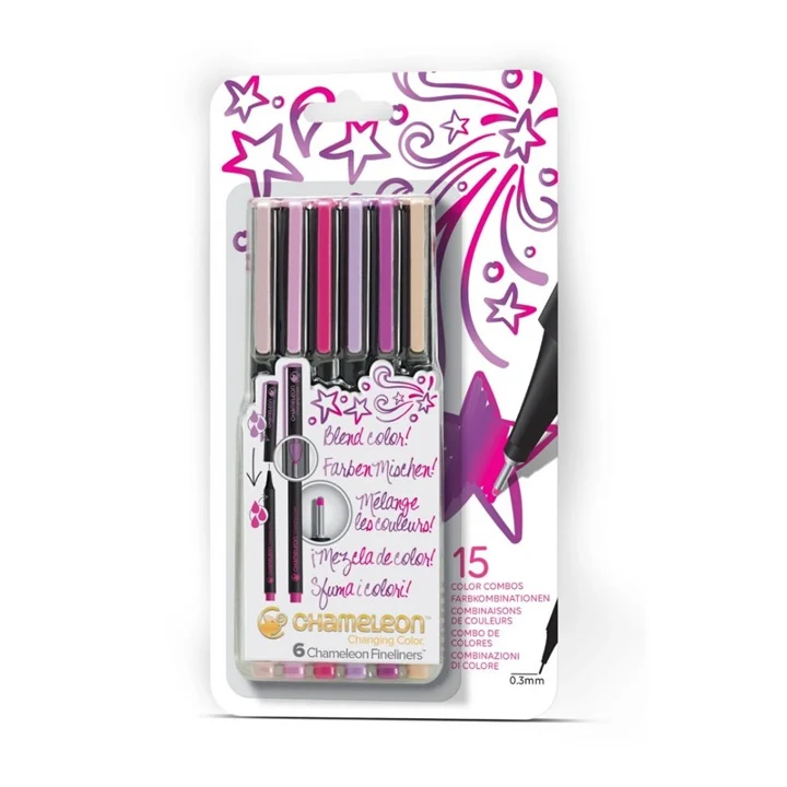 Flomasteri Chameleon Floral Colors - set od 6 kom