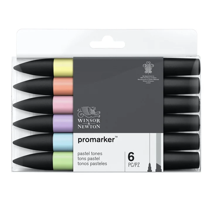 Set markera Winsor & Newton Promarker | pastelne nijanse