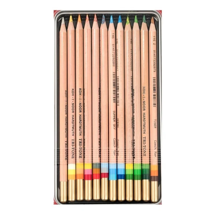 Šarene bojice TRI - TONE KOH - I - NOOR – 12 kom