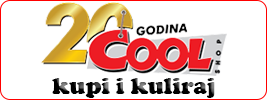 CANDY Kombinovani frižider CNDQ2S514EW