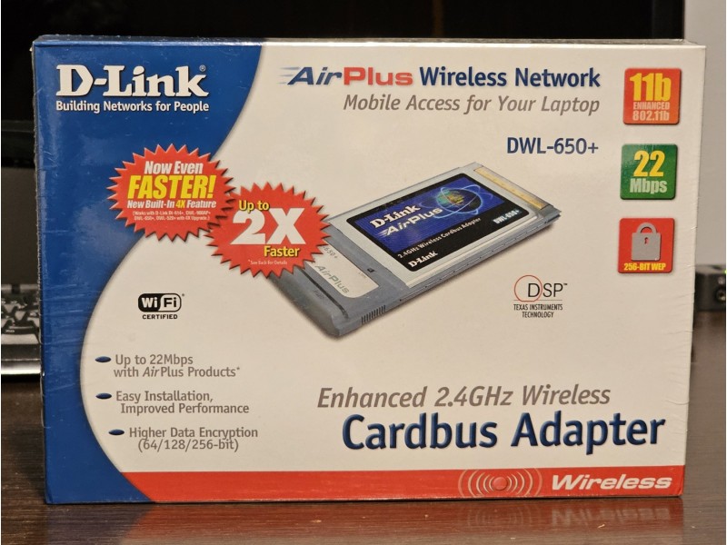 D-link wireless kartica za laptop