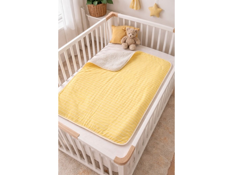 Pokrivac za bebe sa dva lica 75 x 100 cm NOVO