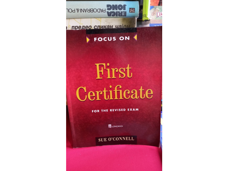 Focus on FIRST CERTIFICATE