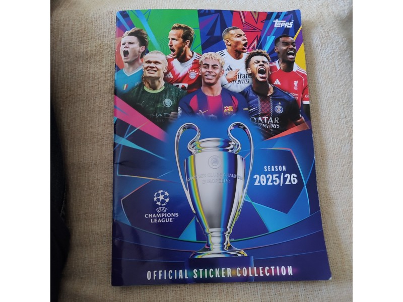 Uefa champions league 2025 2026 god sa 13 slicica