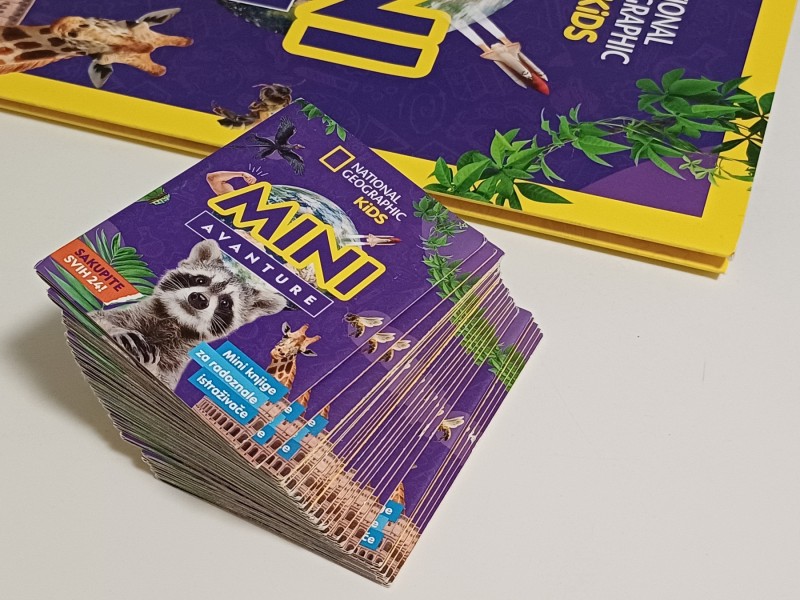 Mini Avanture - National Geographic Kids - Kompleta Set