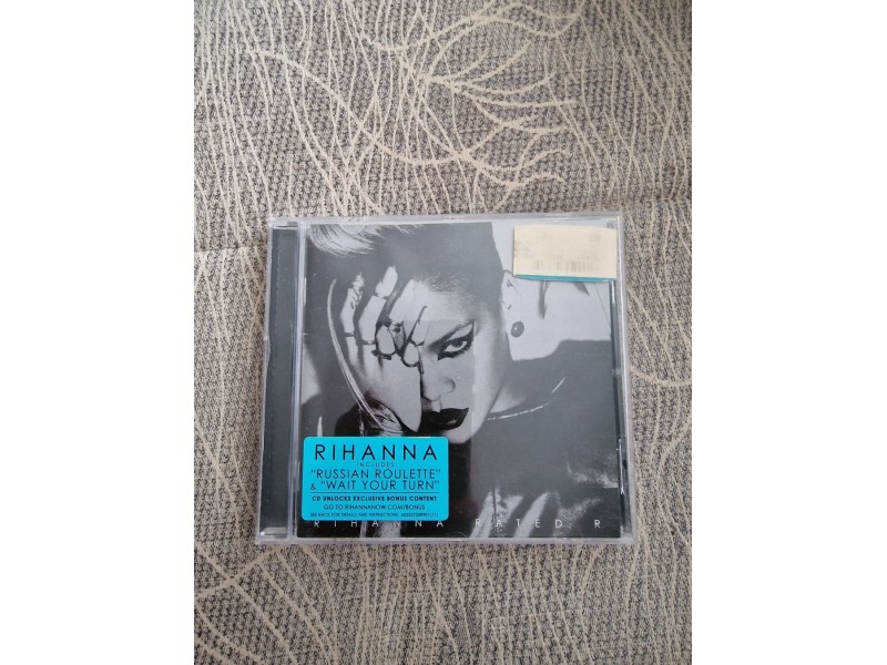 Rihanna audio cd Rated R
