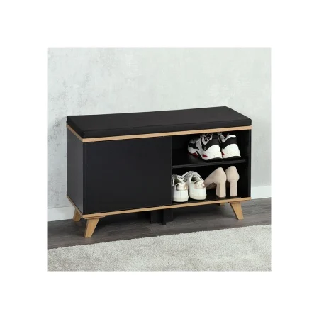 Kesper ksp15943 cipelarnik sa jastukom za sedenje crni 77 x 48 x 30 cm