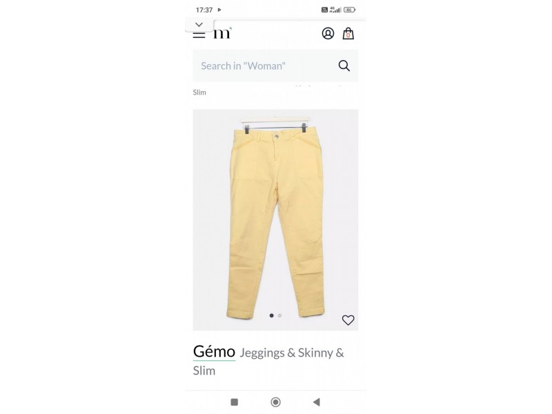 **NOVO ** pantalone vel 54 -56