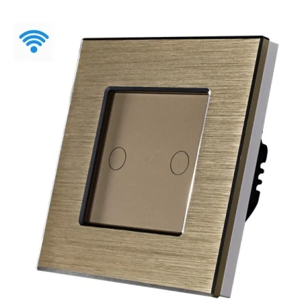 Exeshop 2g wi-fi pametni prekidačI al nn zlatni (WiFi touch switch) ( ss036 )