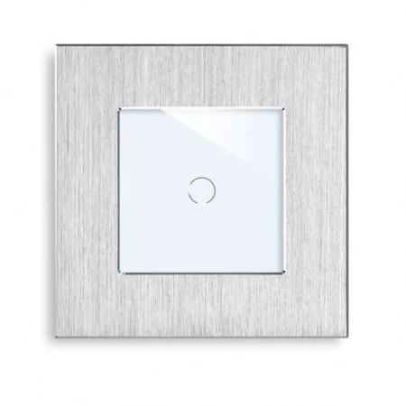 Exeshop 1g wi-fi pametni prekidačI al nn silver (WiFi touch switch) ( ss032 )