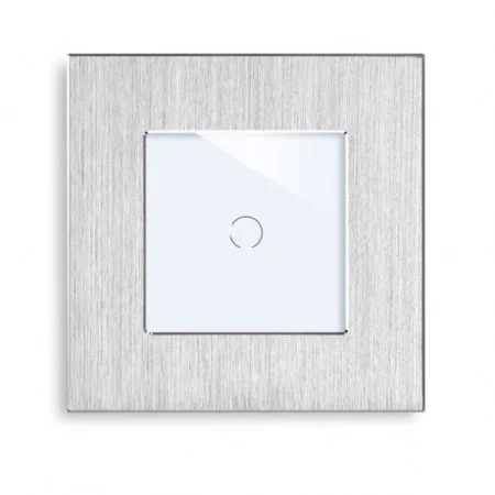 Exeshop 1g wi-fi pametni prekidačI al silver (WiFi touch switch) ( ss023 )