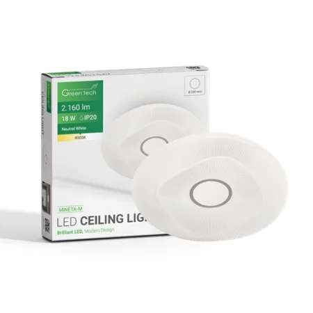 Green tech LED plafonjera 18w 4000k 33cm ( mineta-m )