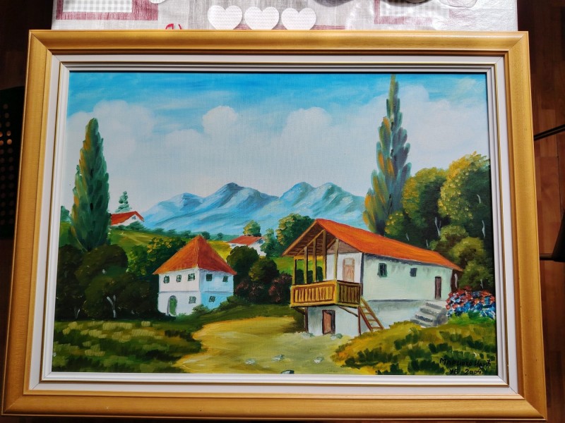 Marinko Ilić (Ub)- lepa, velika etno slika