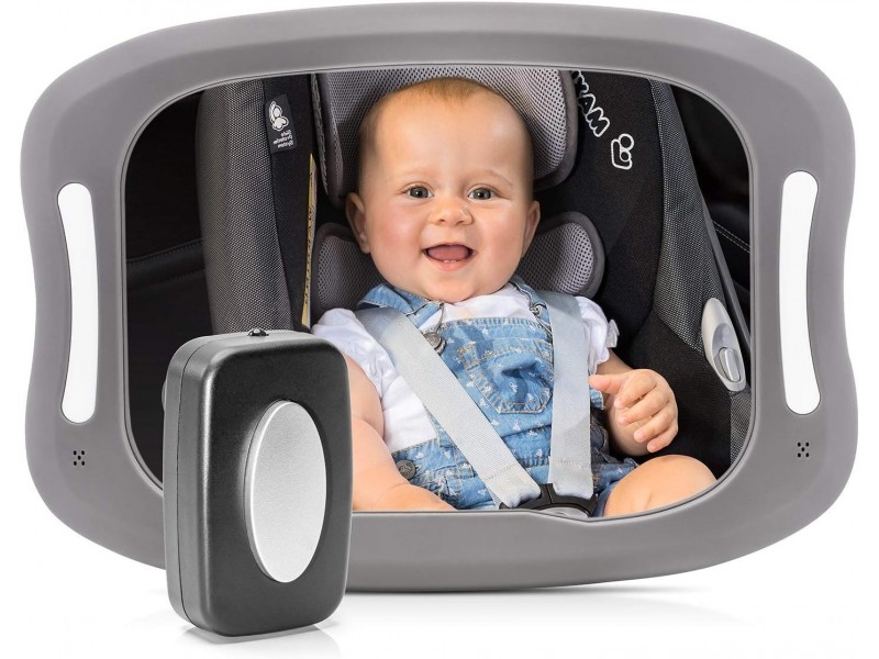 reer LED ogledalo za auto BabyView 86101-nadzor bebe