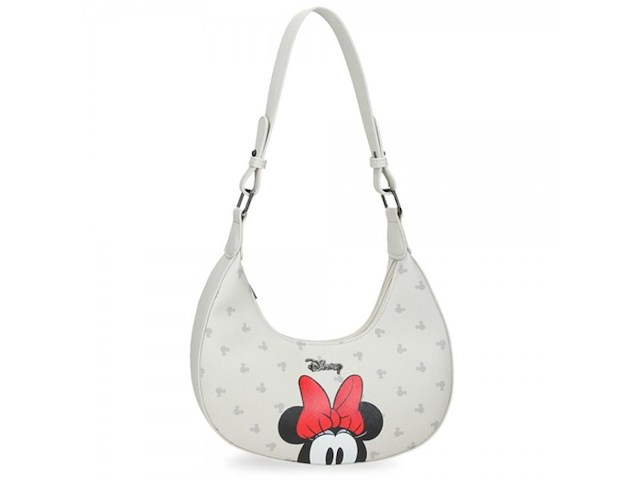 Ženska torba 24cm Disney Minnie Bowlogue white 34376