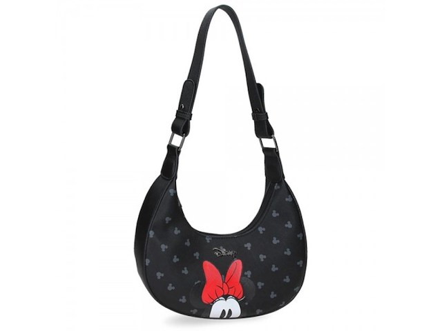 Ženska torba 24cm Disney Minnie Bowlogue black 34376