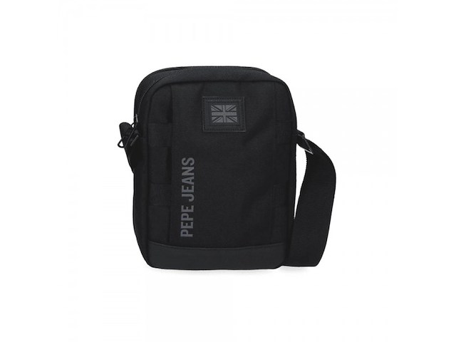 Muška torbica 22cm sa 2 pregrade Pepe Jeans Matlock black 73155