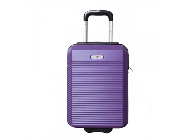 ABS putni kabinski kofer 40cm Capri purple Enova 524209