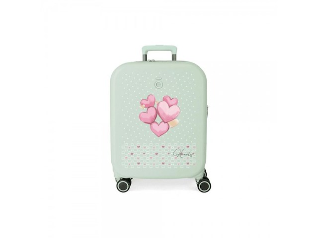 Putni kofer 55cm za decu Enso Hearts mint 99691