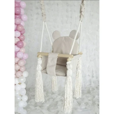 Ljuljaska teddy white ( OUT0082 )