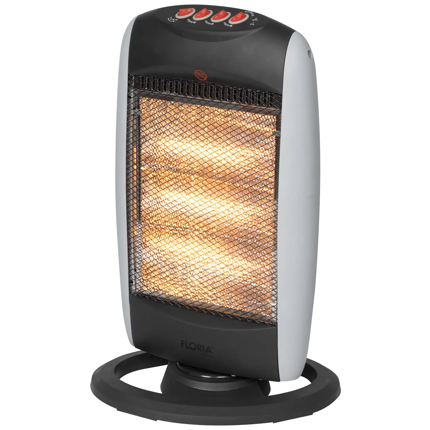 FLORIA Kvarcna grejalica ZLN8397, 1200W, siva