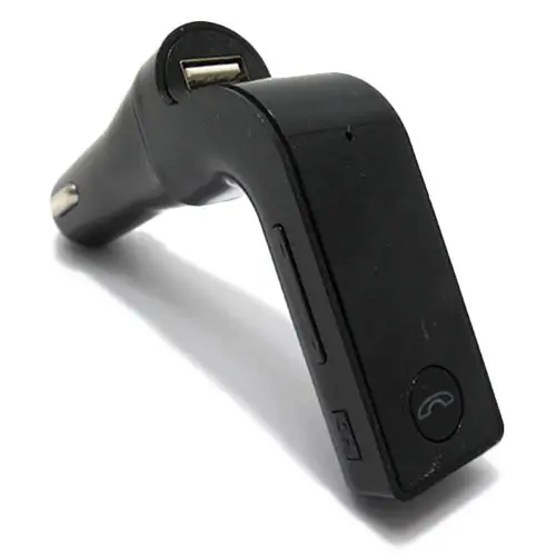 Auto punjač i FM Bluetooth modulator crni