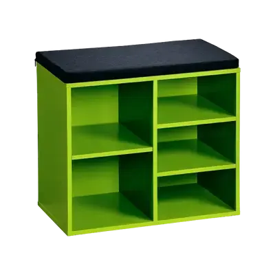 Kesper Mini cipelarnik sa jastukom za sedenje 51.5 x 48 x 29,5cm, Zeleni