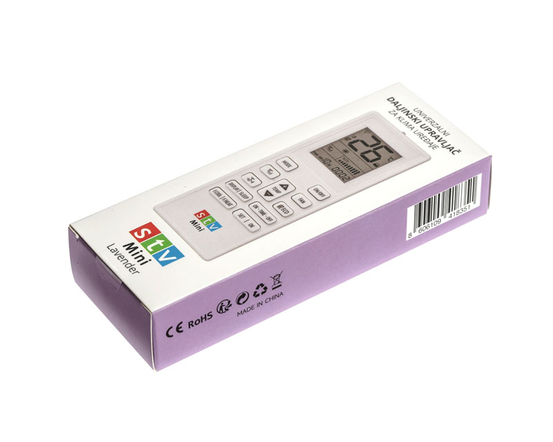 STV MINI Lavender univerzalni daljinski upravljač (Klima uređaji)