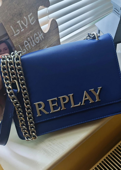 Plava REPLAY torba