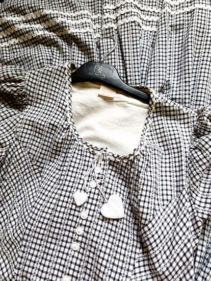 Angelika vintage haljina puf rukavi