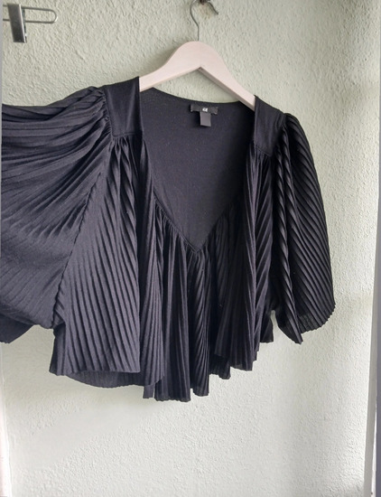 Set 2 crna elegantna ogrtača (H&M + Yourself) Ll
