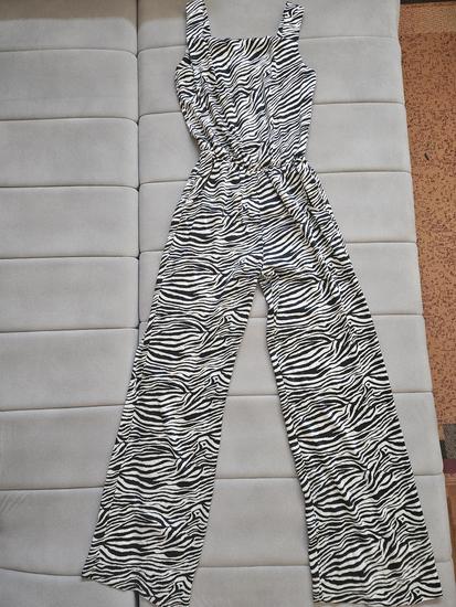 Ps fashion letnji kombinezon 36 animal print