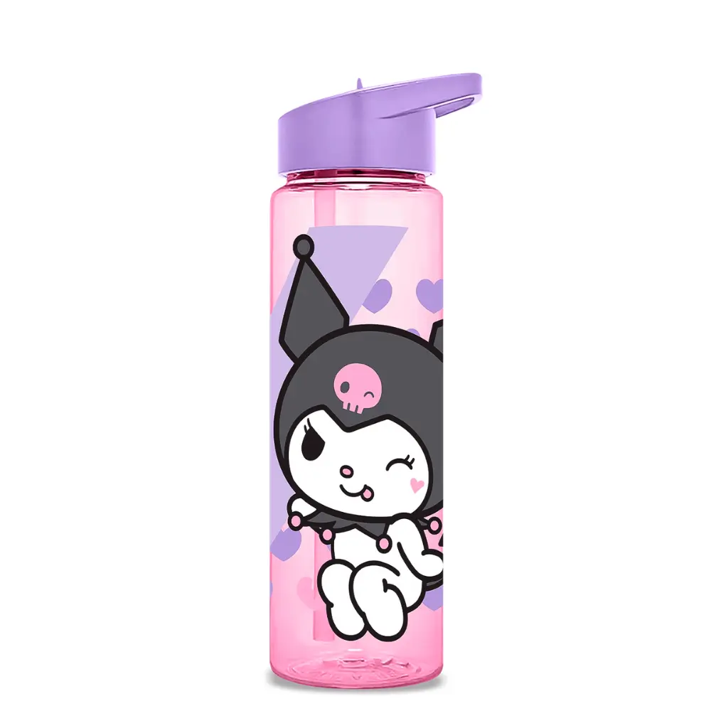 Sanrio Flaša za vodu Kuromi, 600ml, Šarena