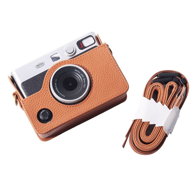 Halfcase torbica za Fujifilm Instax Mini Evo – Braon