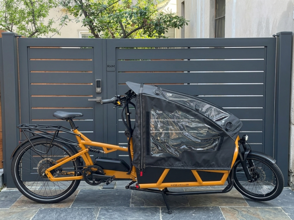 Riese i Muller Cargo E Bike 725wh Za 3 Dece KAO NO