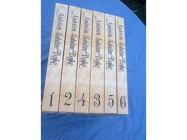 Sabrane bajke 1-6 komplet - Hans Kristijan Andersen