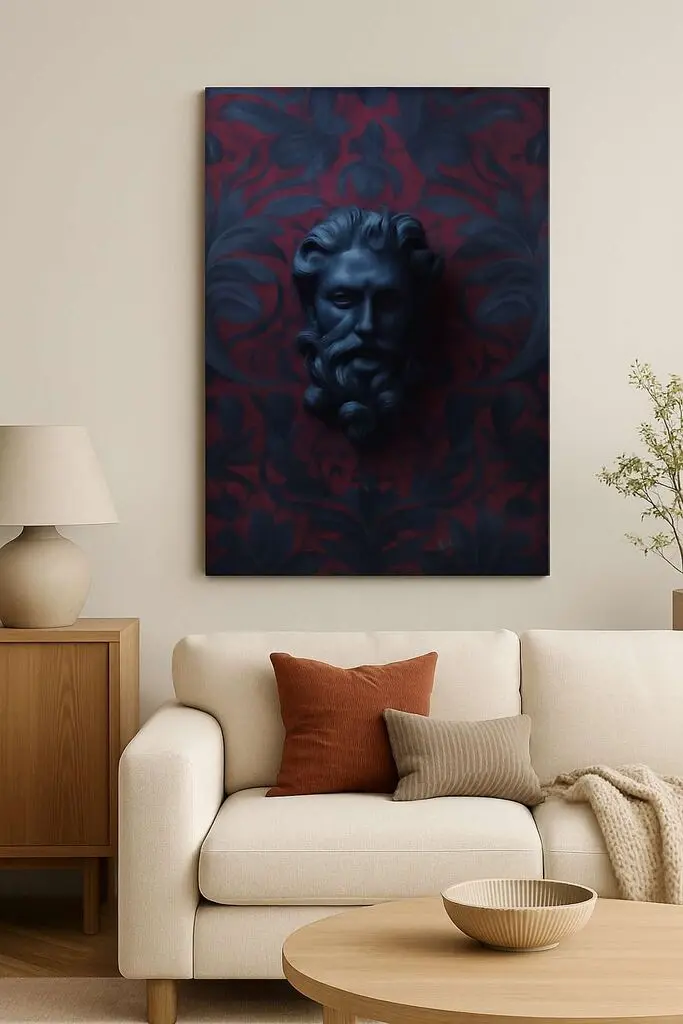 Wallity Dekorativna slika na platnu, 50x70cm, Šarena