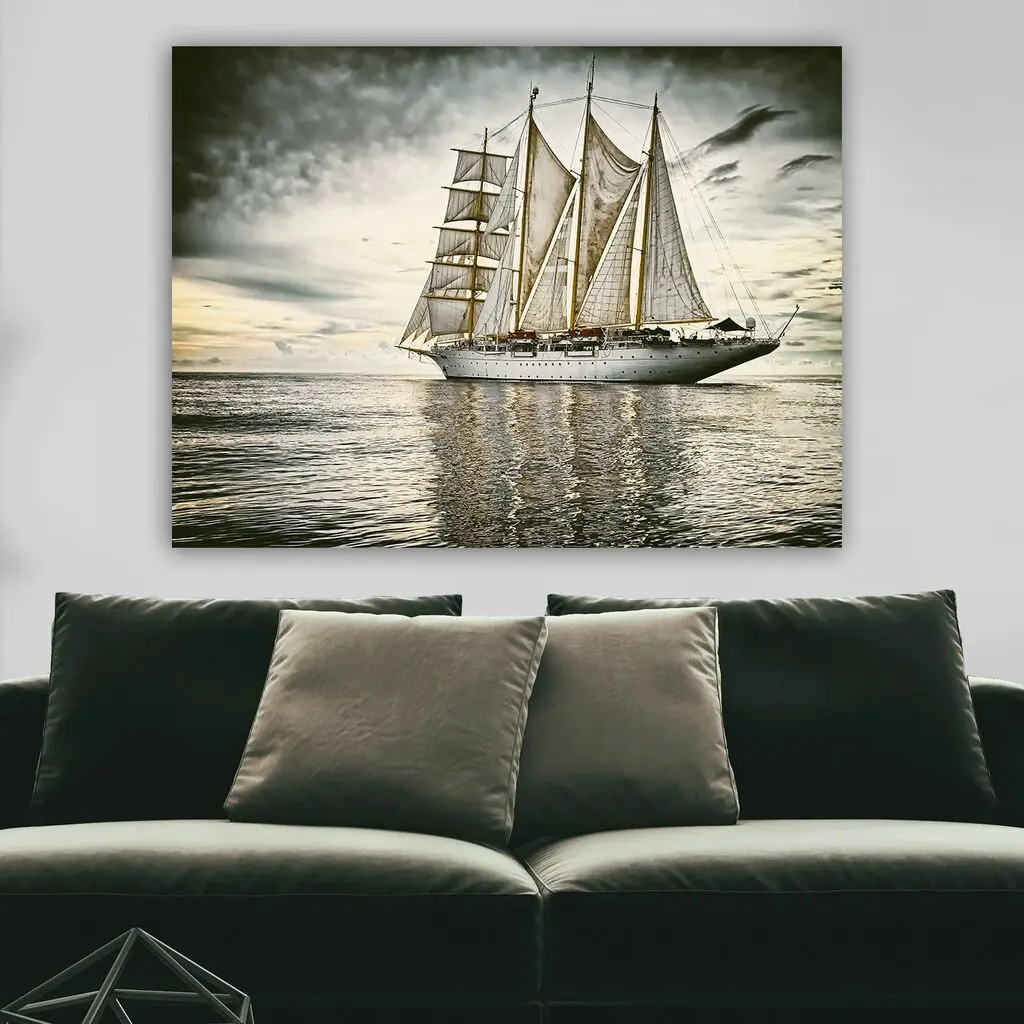 Wallity Dekorativna slika na platnu, 70x100cm, Šarena