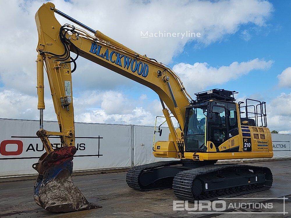 Prodaje se Komatsu PC210LC-11E0 bager guseničar na aukciji