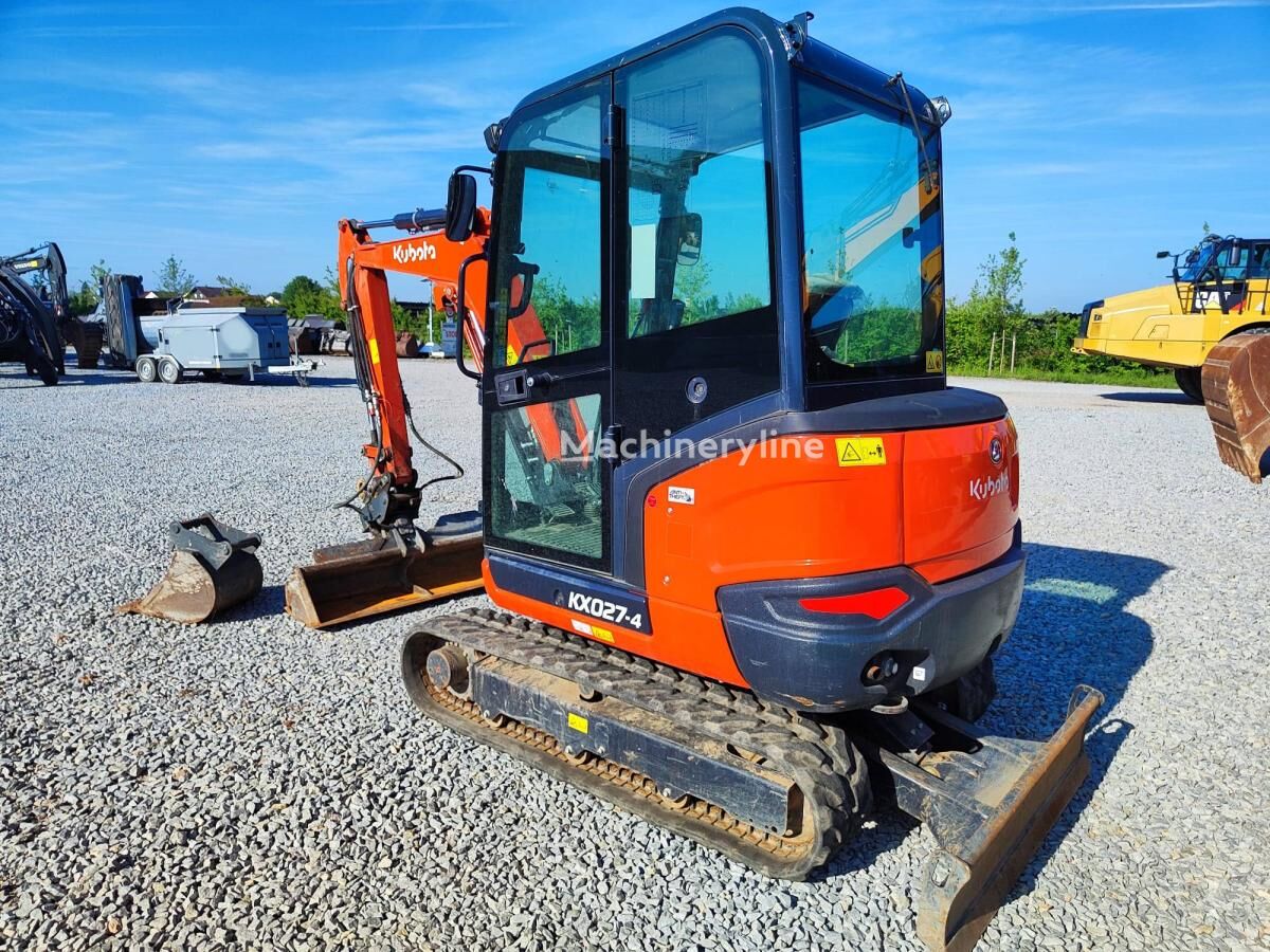 Kubota Series KX 27-4 mini bager