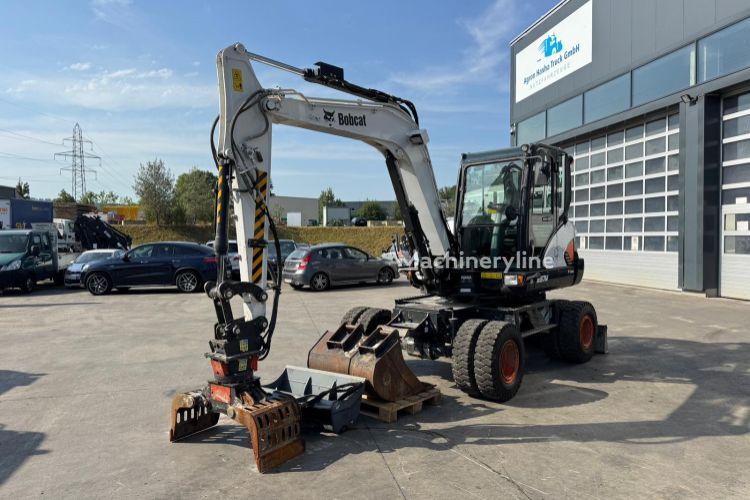 Bobcat E57W SWS Greifer & 3x Schaufeln bager točkaš