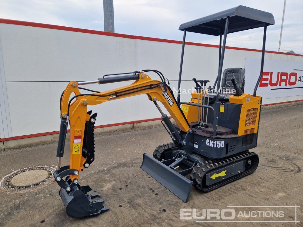 Prodaje se Captok CK15D mini bager na aukciji
