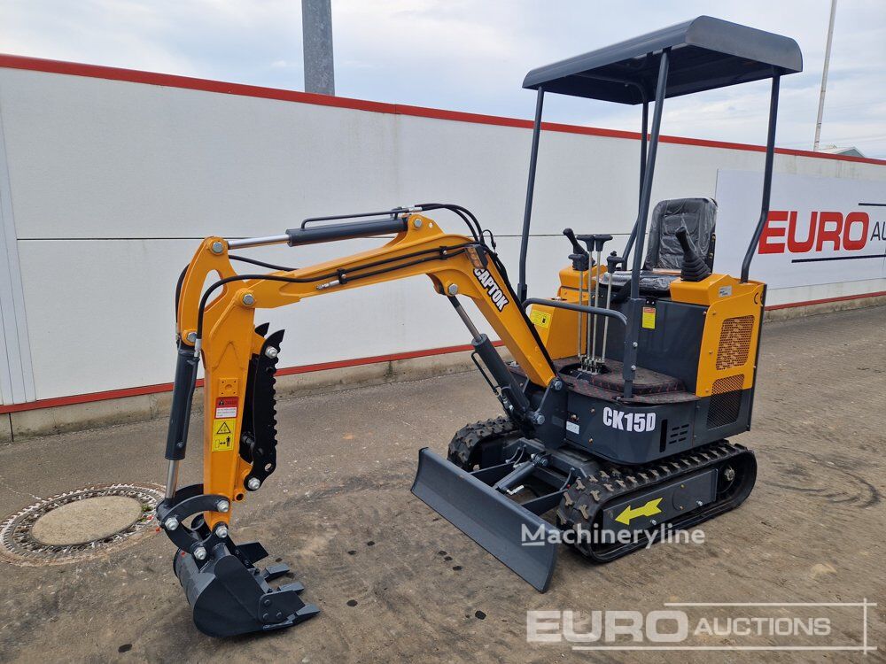 Prodaje se Captok CK15D mini bager na aukciji