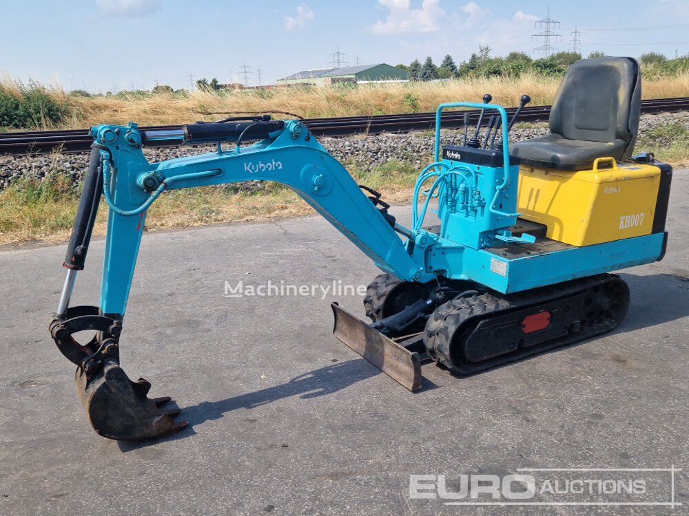 Prodaje se Kubota KH007 mini bager na aukciji