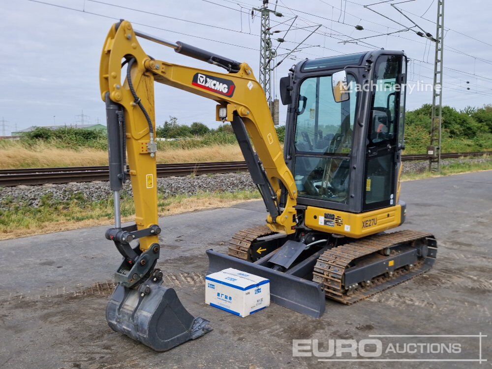 Prodaje se XCMG XE27U(G401) mini bager na aukciji