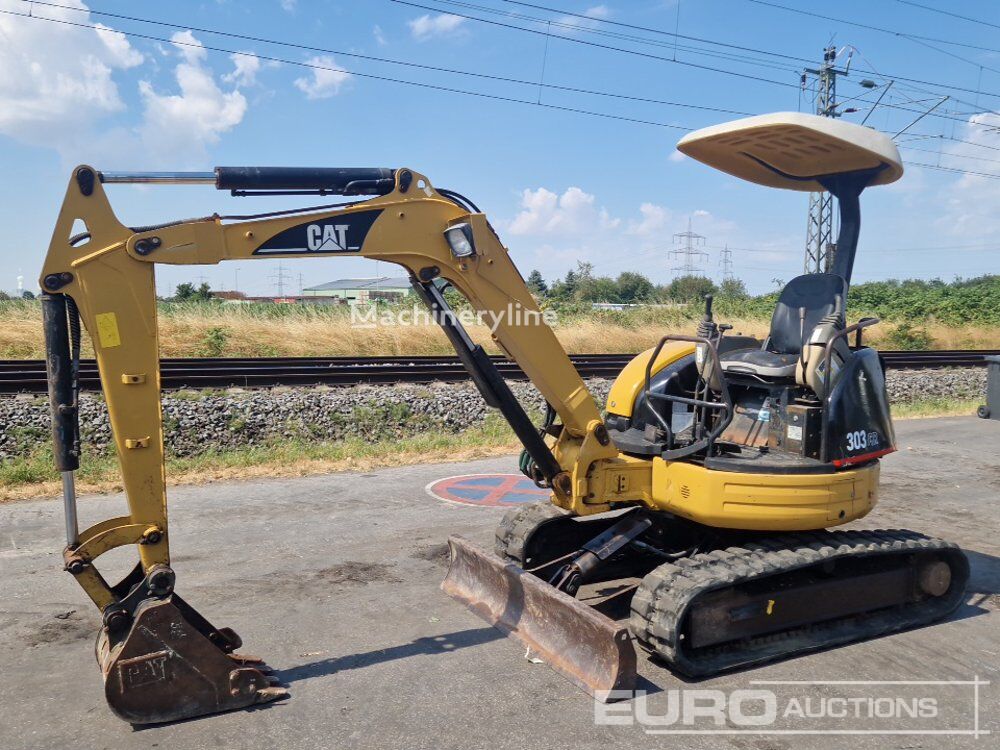 Prodaje se Caterpillar 303CR mini bager na aukciji