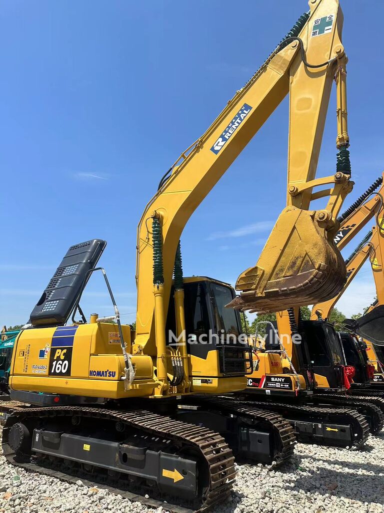 Komatsu PC160 bager guseničar